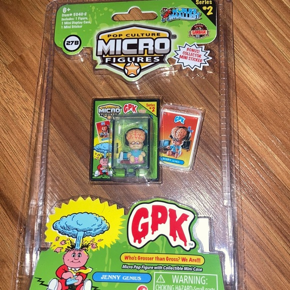Hot Topic | Toys | Nwt Micro Toys Garbage Pail Kids Gpk Mini Jenny ...